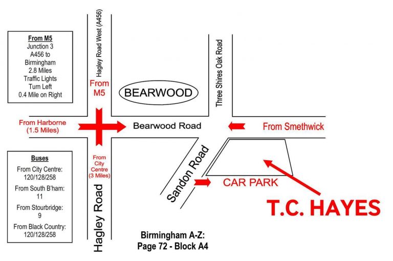 How to Find Us – TC HAYES